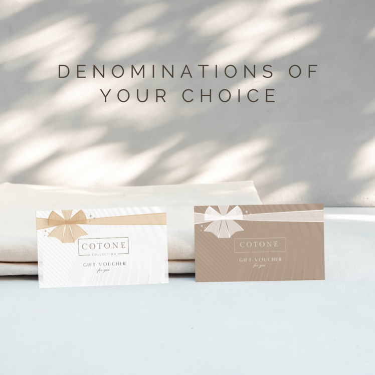 Cotone Collection Gift Cards - Give the Gift of Luxury Sleepwear